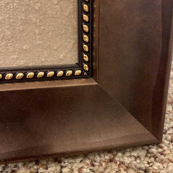 Accents | Custom Made Collage Cut Mats And Frame With Gold Rope Filet ...